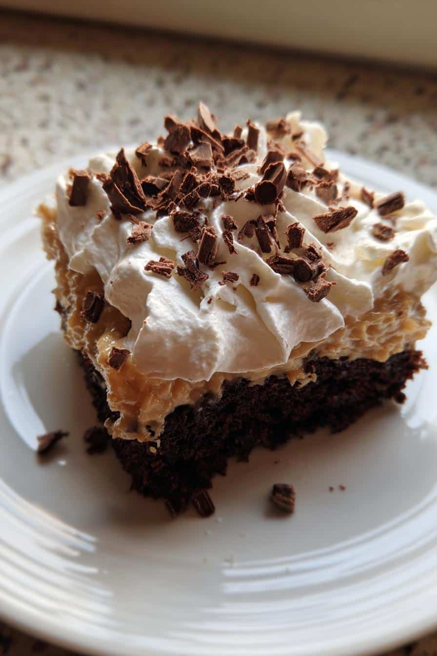 Irresistible Chocolate Peanut Butter Poke Cake That's Gone in 5 Minutes ...