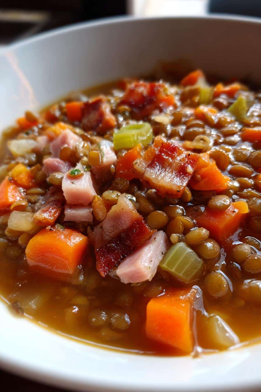 Hearty Lentil Soup with Ham: Absolute Comfort - Atlantis Lights