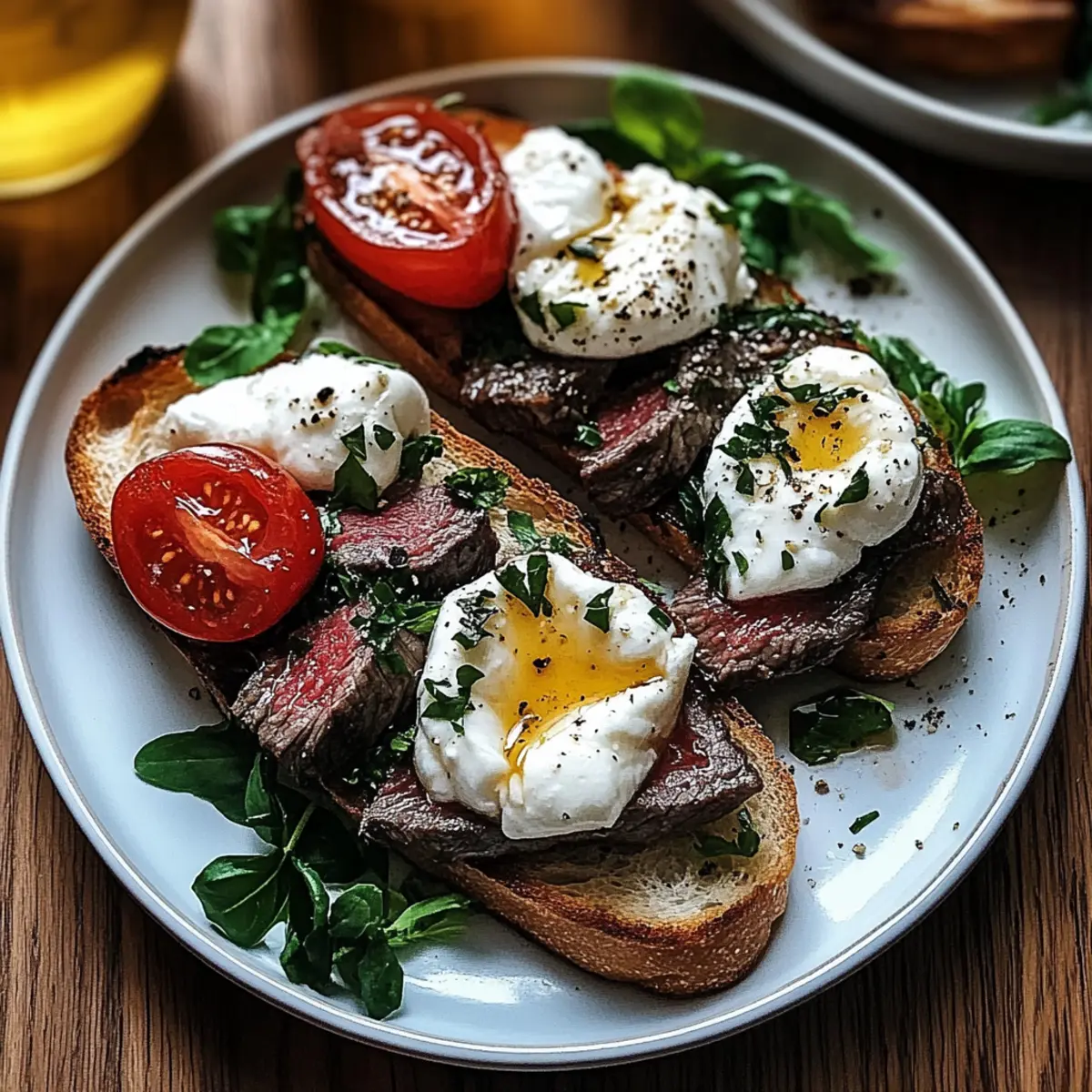 Juicy Burrata Steak Crostini: Best Gourmet Bites - Atlantis Lights